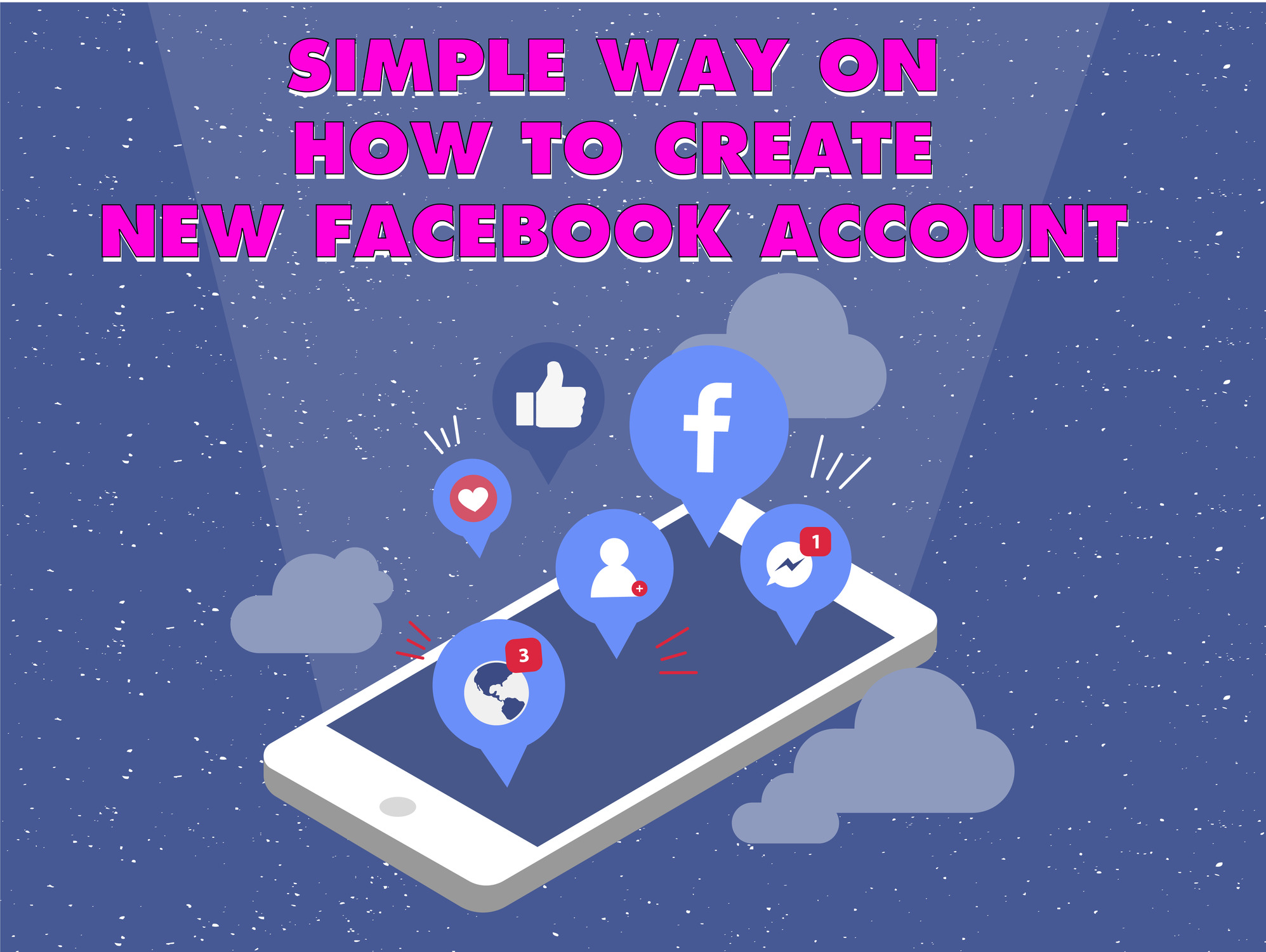The simple way to create a new Facebook account