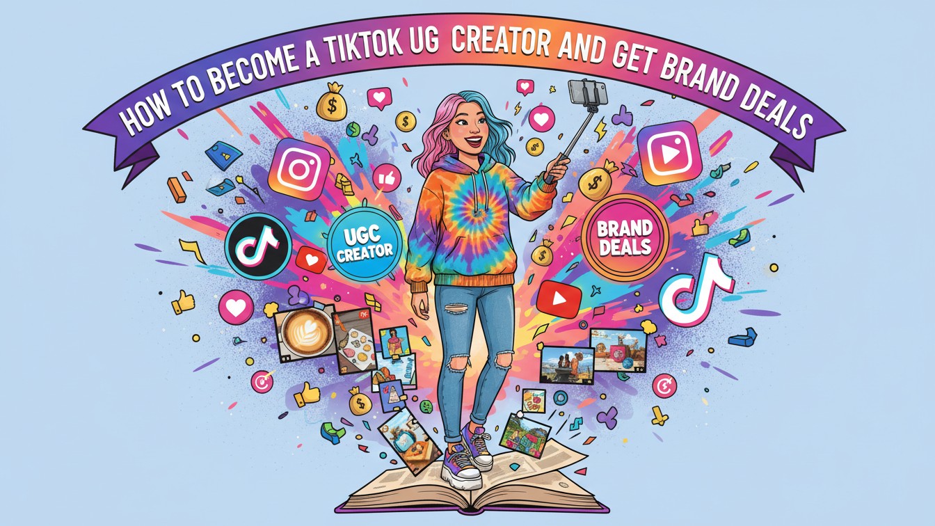 How to Become a TikTok UGC Creator: How to Get Brand Deals